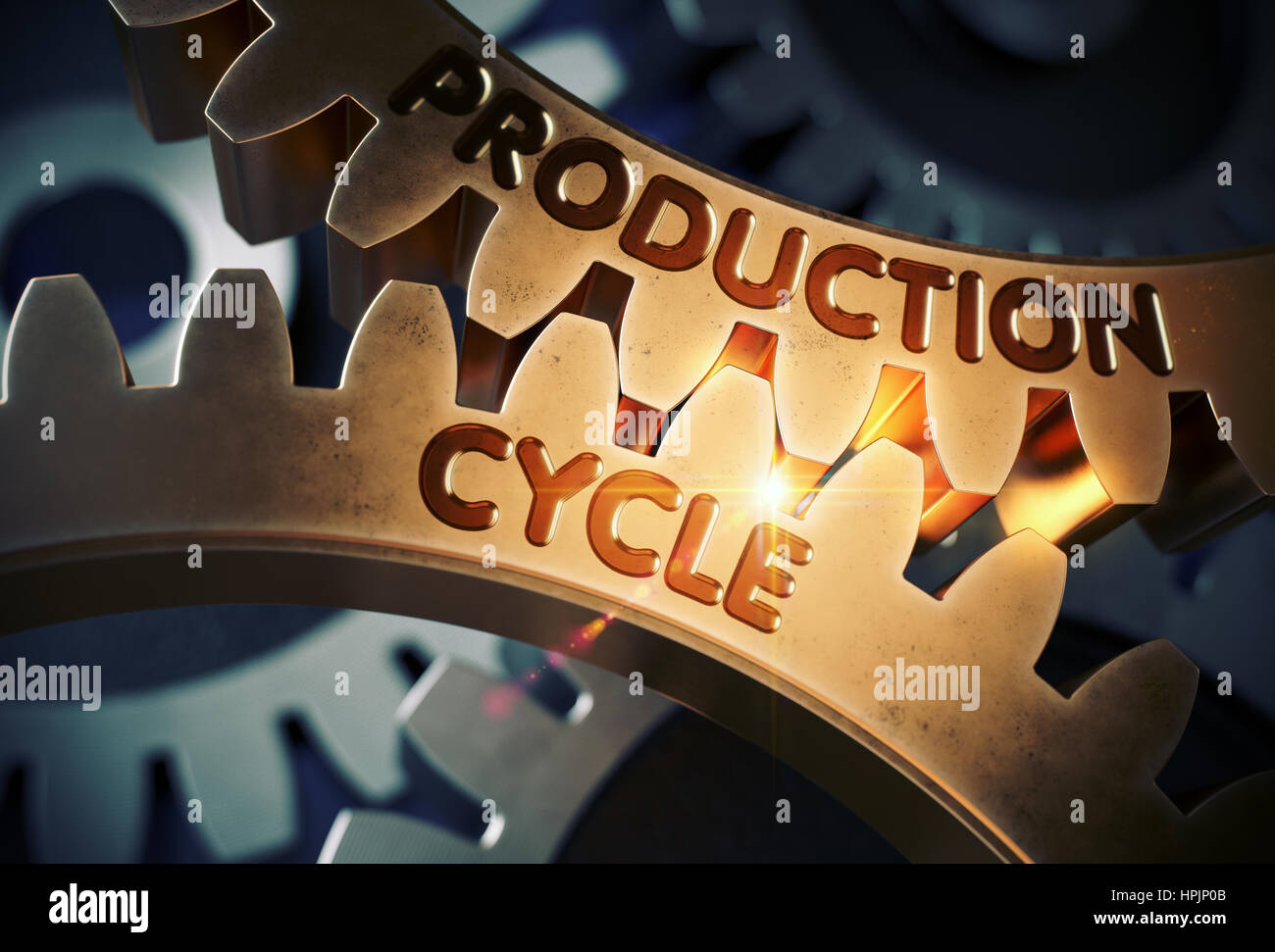 Processus du cycle de production Banque de photographies et d’images à ...