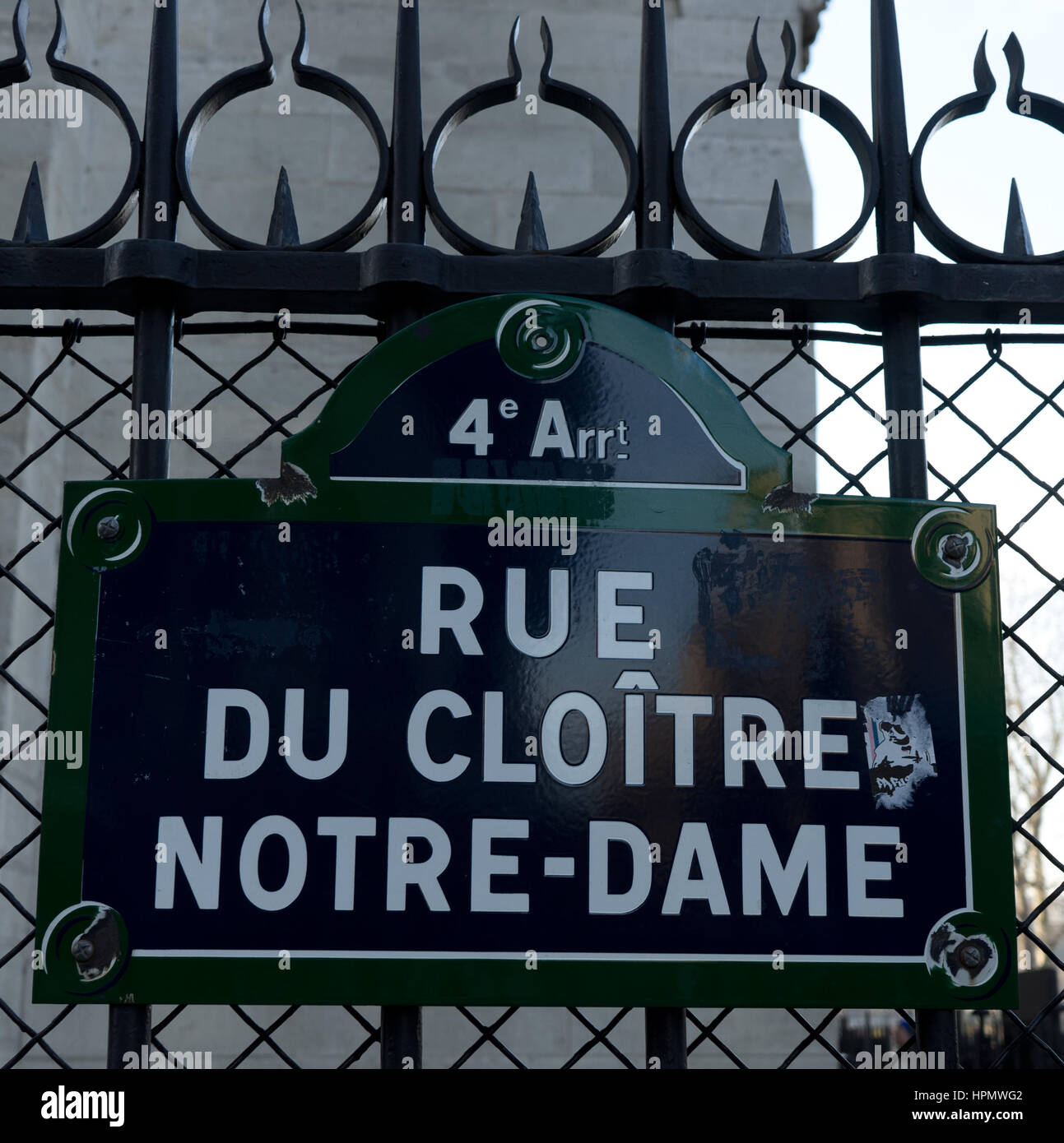 French street name plaque rue Banque de photographies et d’images à ...