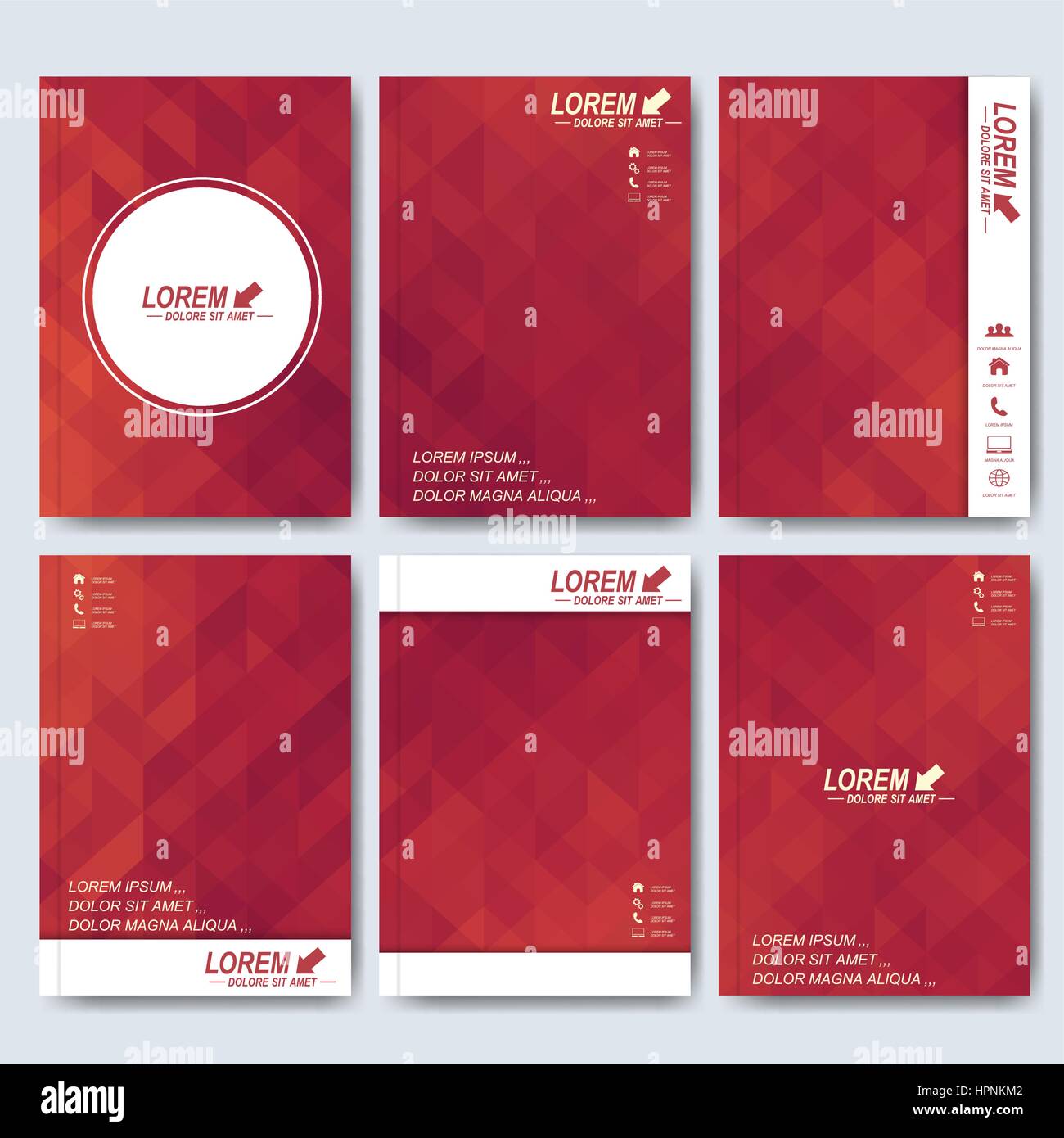 Page de garde rouge Banque d'images vectorielles - Page 2 - Alamy