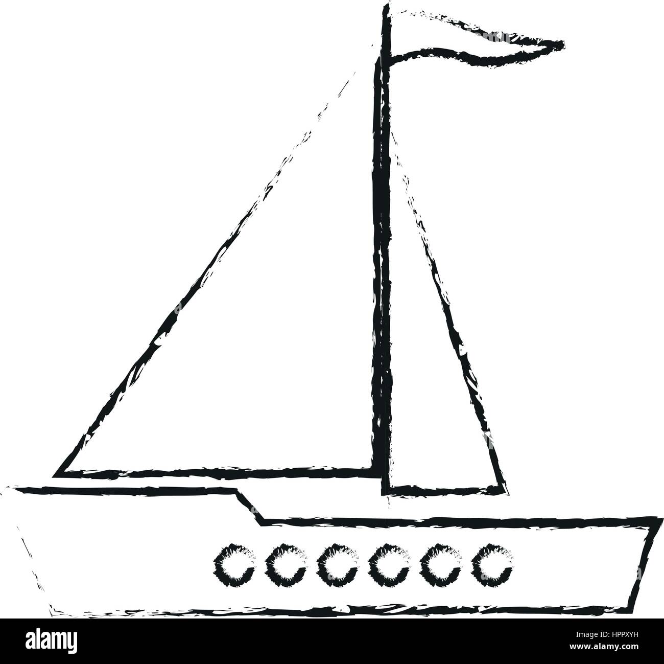 Bateaux simples Banque d'images noir et blanc - Page 2 - Alamy
