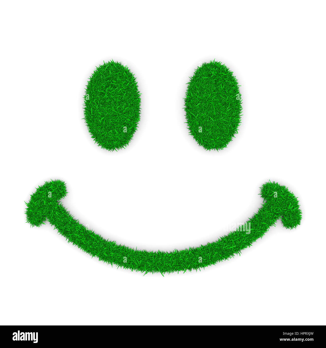 émoticône sourire vert Banque de photographies et d’images à haute ...