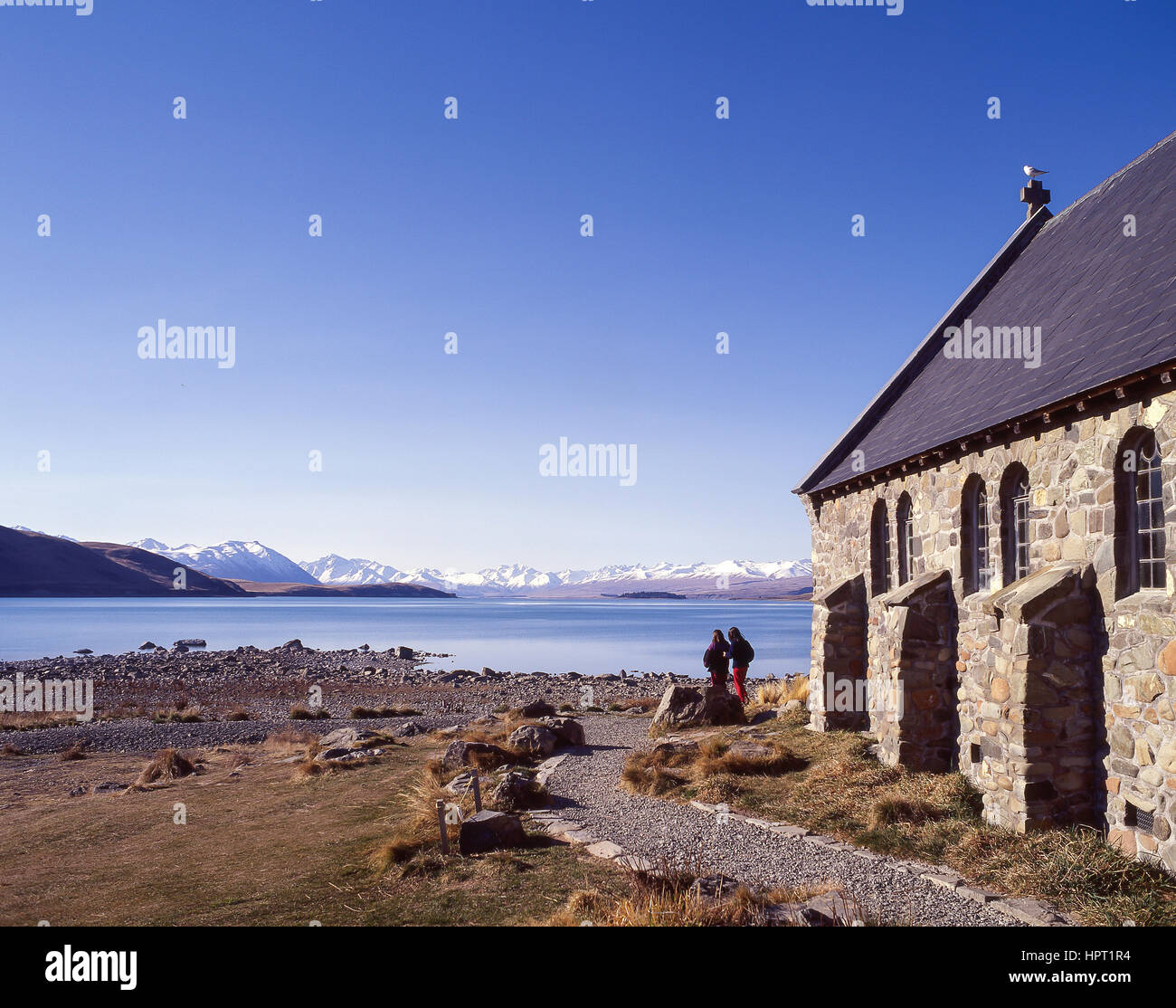 Église du Bon Pasteur, Lake Tekapo, District de Mackenzie, région de ...