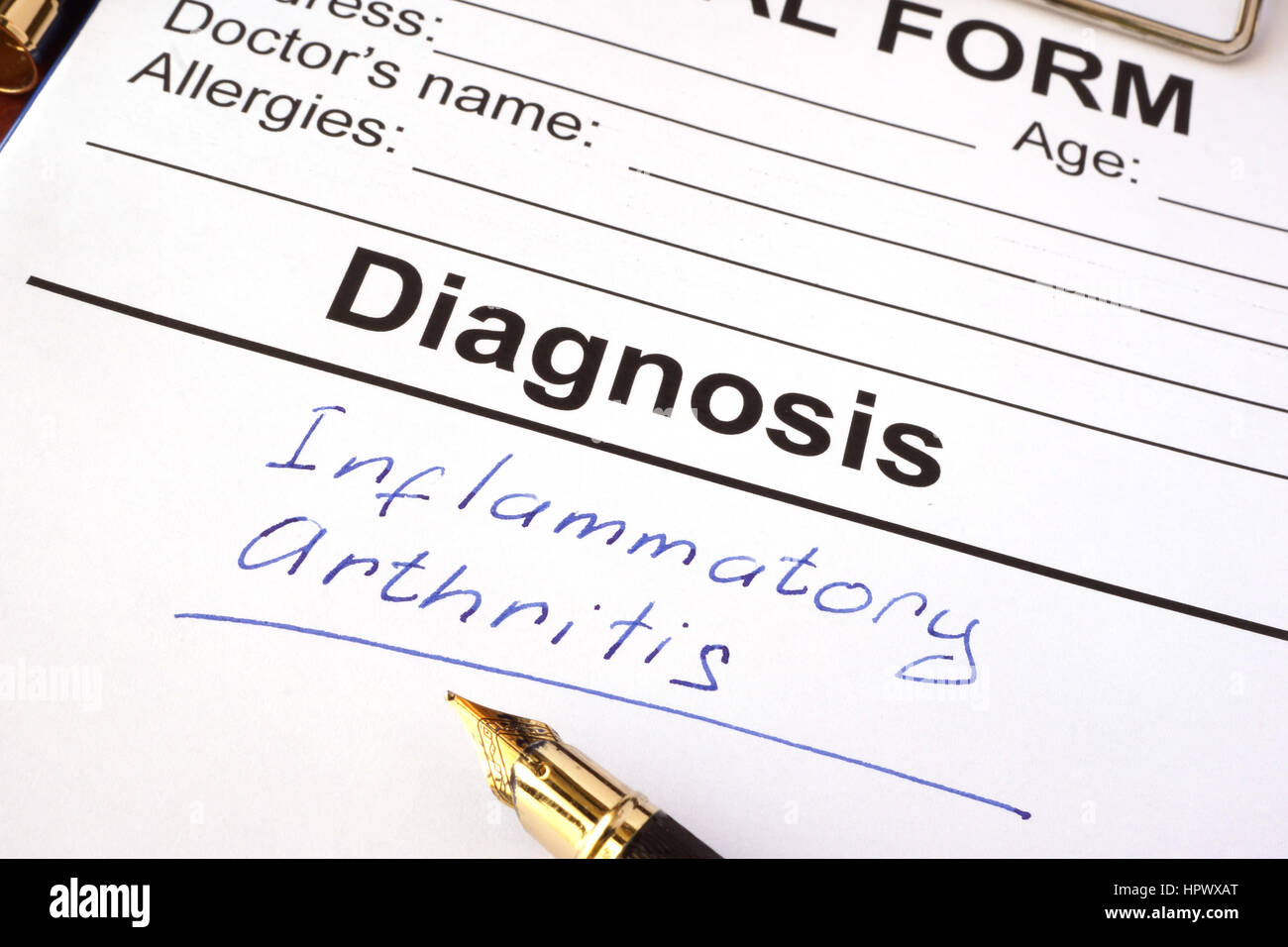 Inflammatory arthritis Banque de photographies et d’images à haute ...