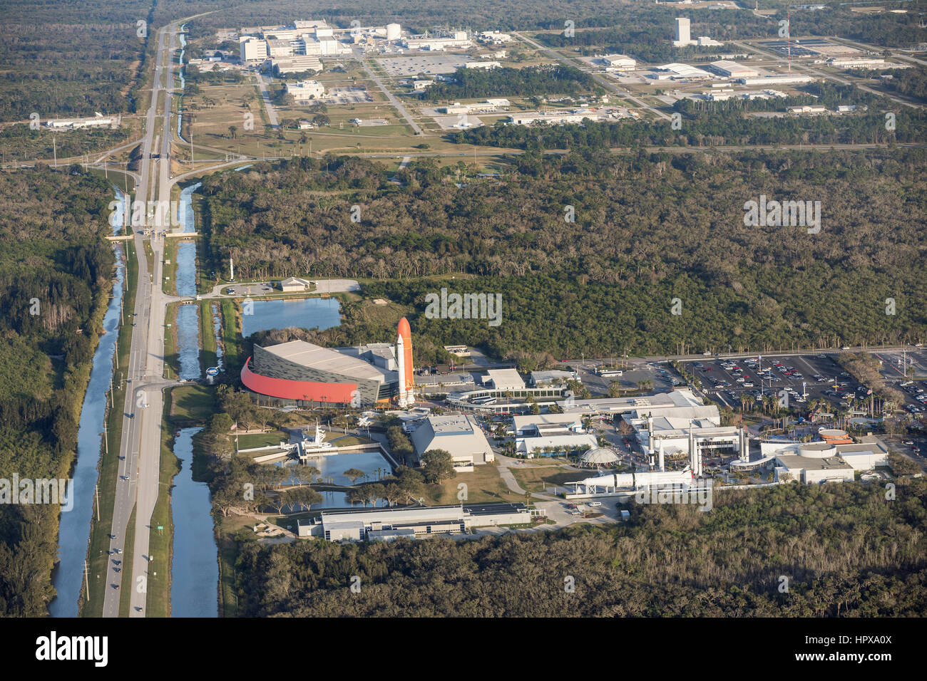 Kennedy space center aerial Banque de photographies et d’images à haute ...