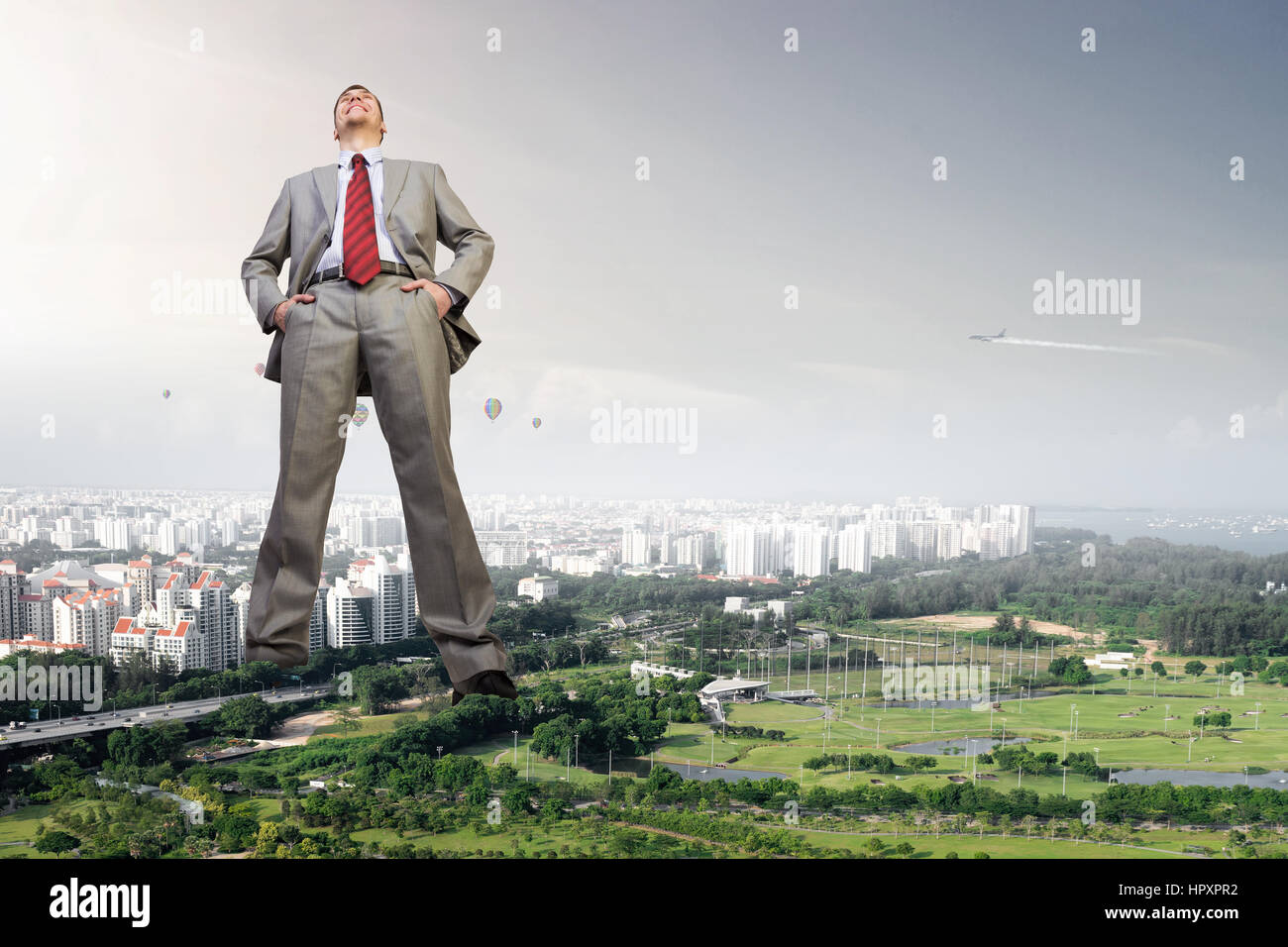 Homme géant avec de longues jambes Banque de photographies et d’images ...