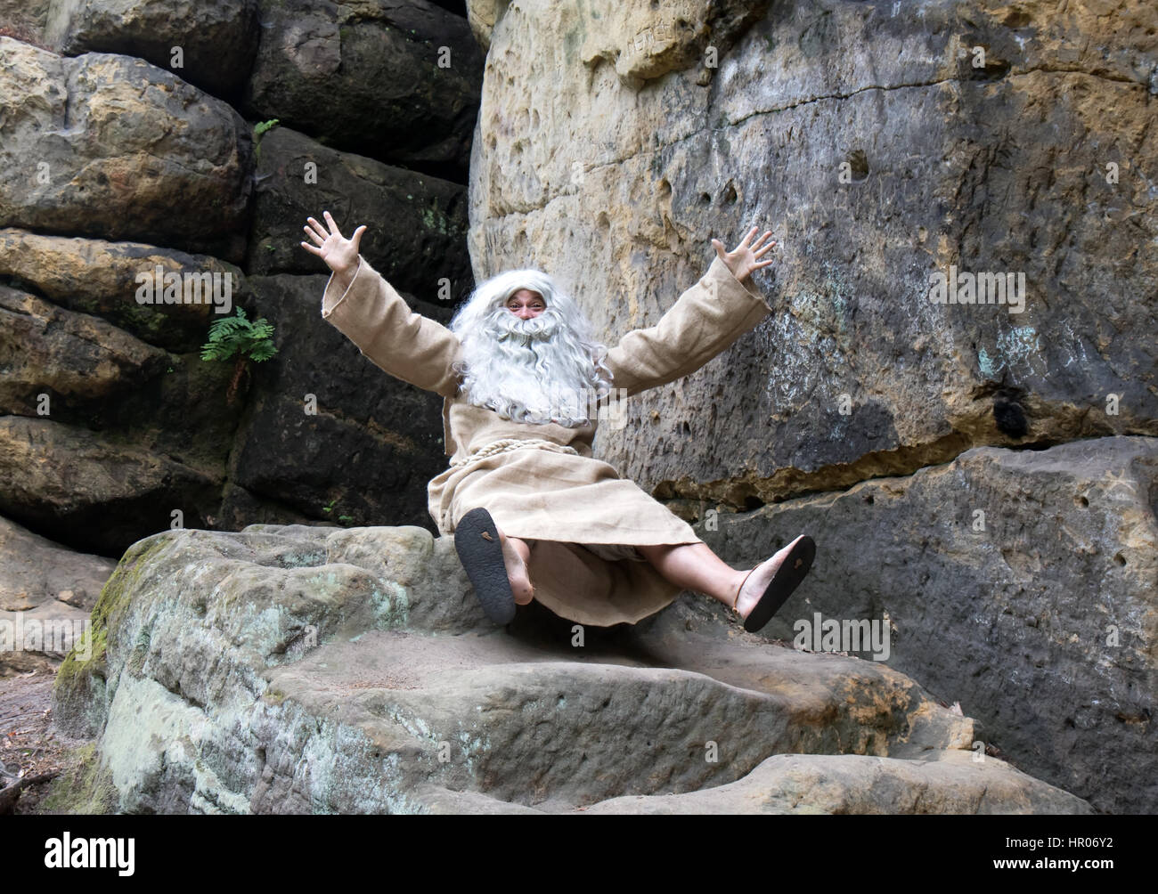 Méditation ermite Banque de photographies et d’images à haute ...
