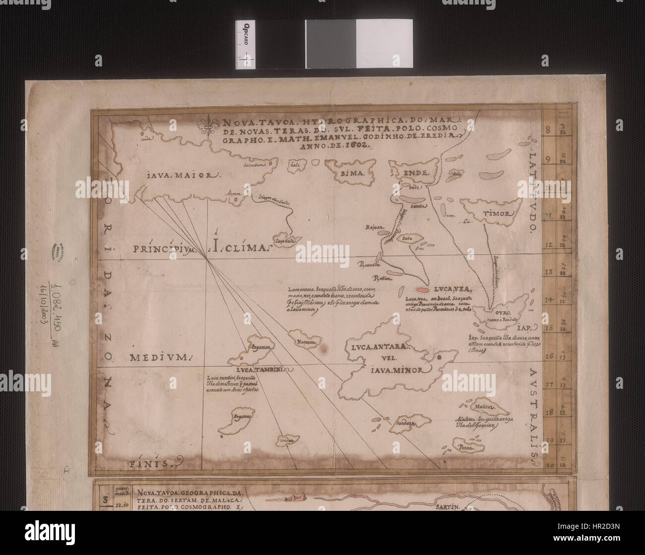 Hydrographic map Banque de photographies et d’images à haute résolution - Alamy