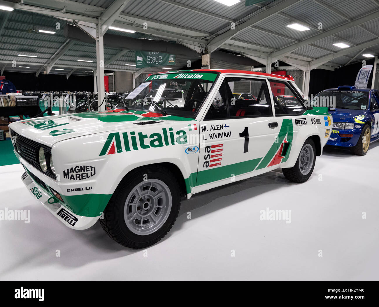 Fiat 131 rally rally car Banque de photographies et d’images à haute ...