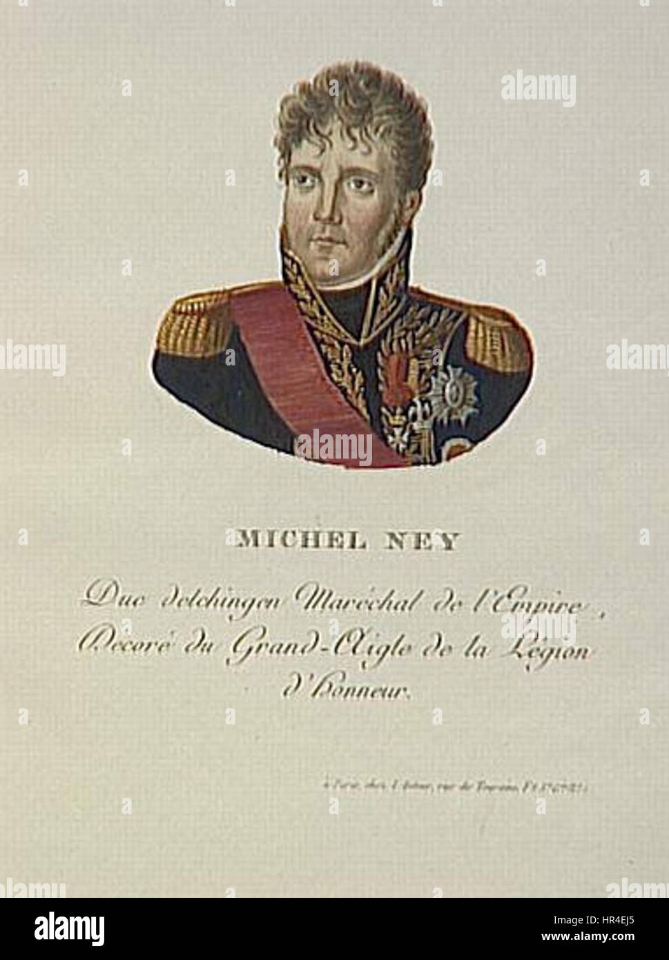 Michel ney Banque de photographies et d’images à haute résolution - Alamy
