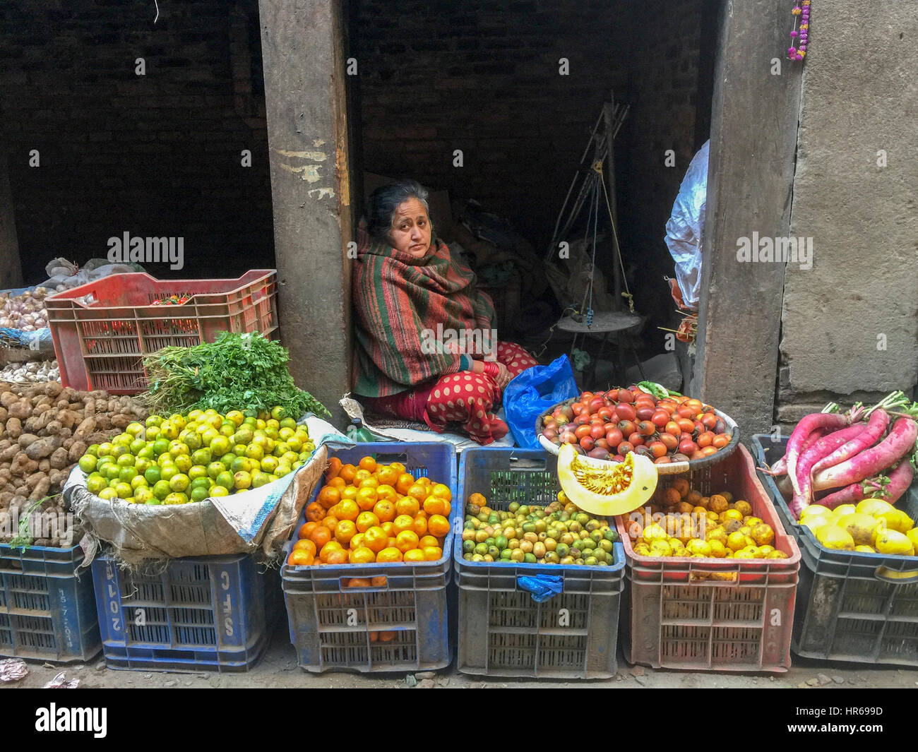 Asan tole kathmandu nepal Banque de photographies et d’images à haute ...