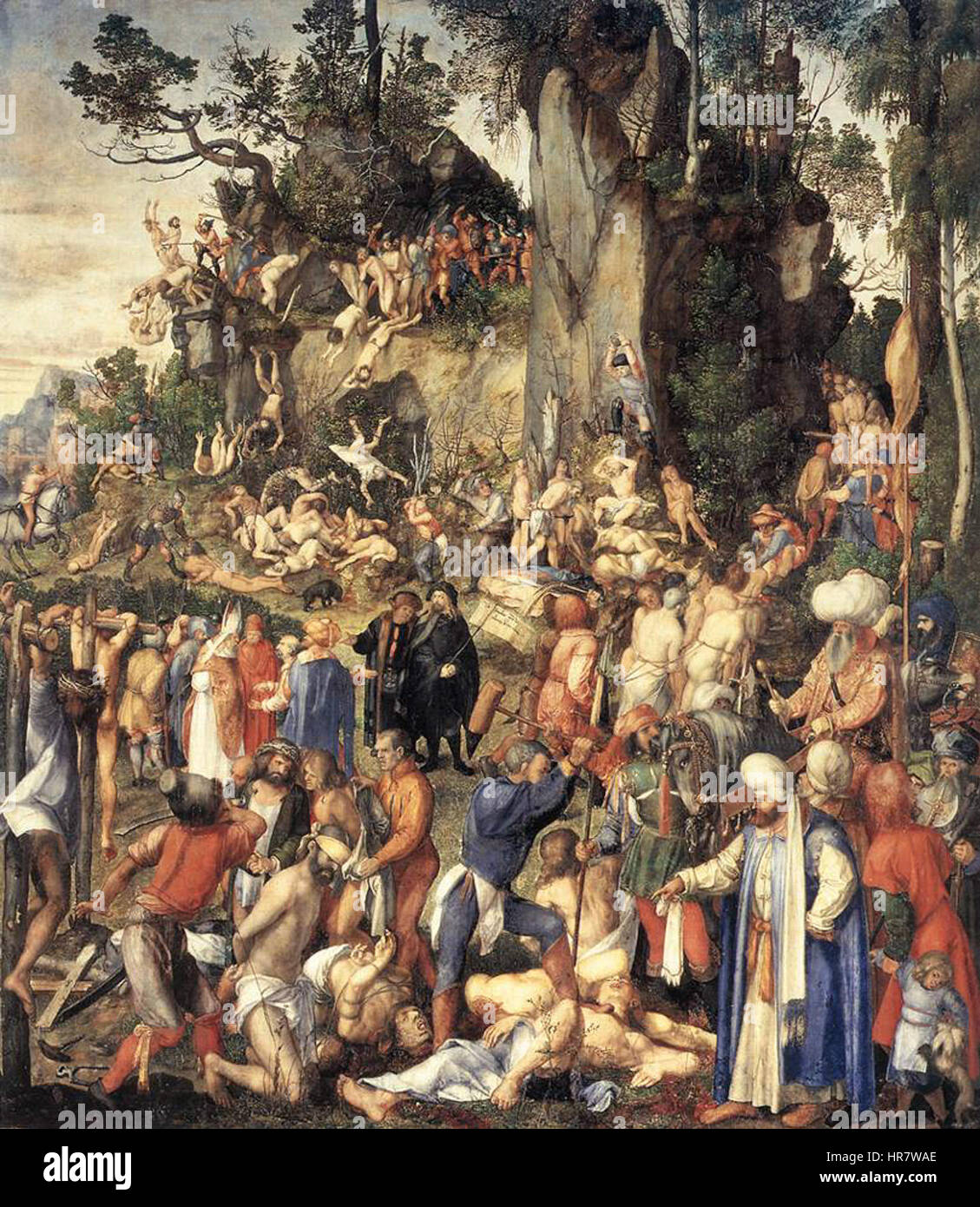 Le martyre des dix mille Banque de photographies et d’images à haute ...