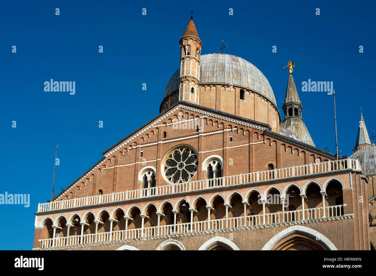 Toit de la basilique di sant antonio Banque de photographies et d ...
