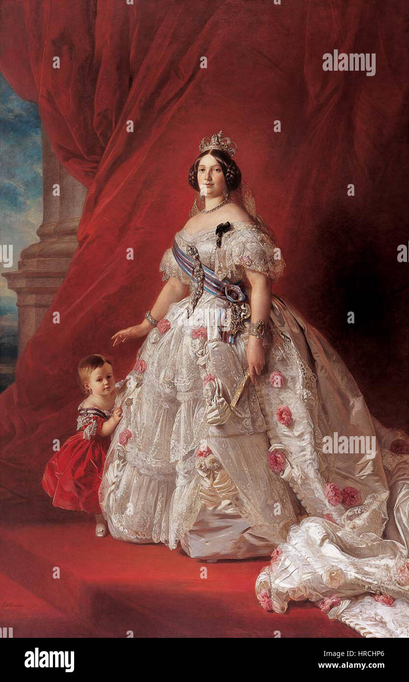 Queen isabella ii of spain Banque de photographies et d’images à haute ...