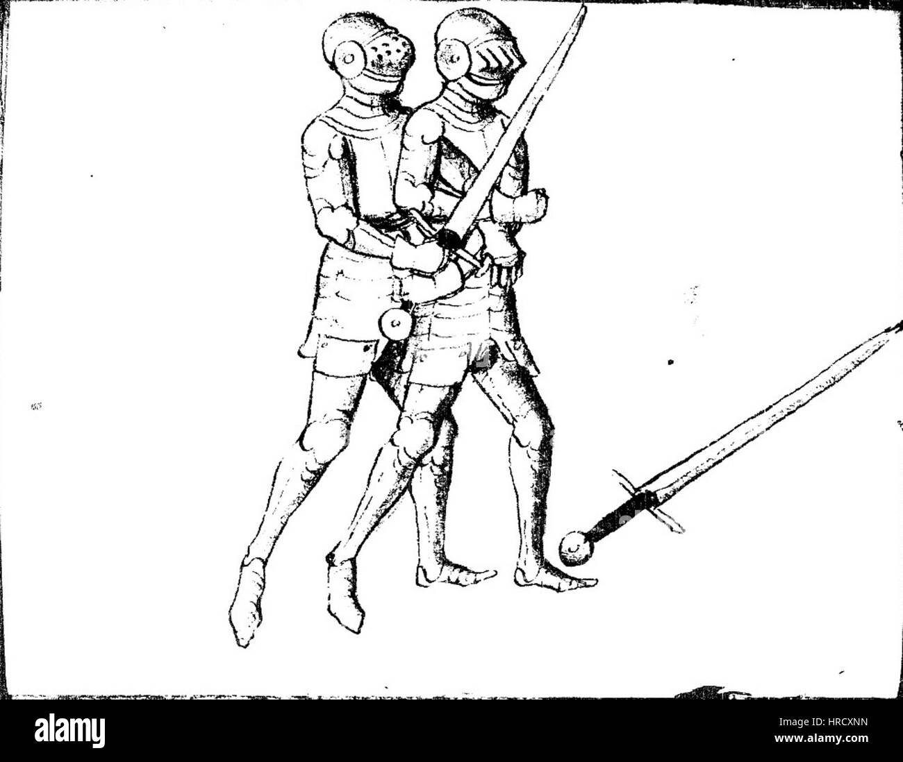 Période médiévale Banque d'images noir et blanc - Alamy
