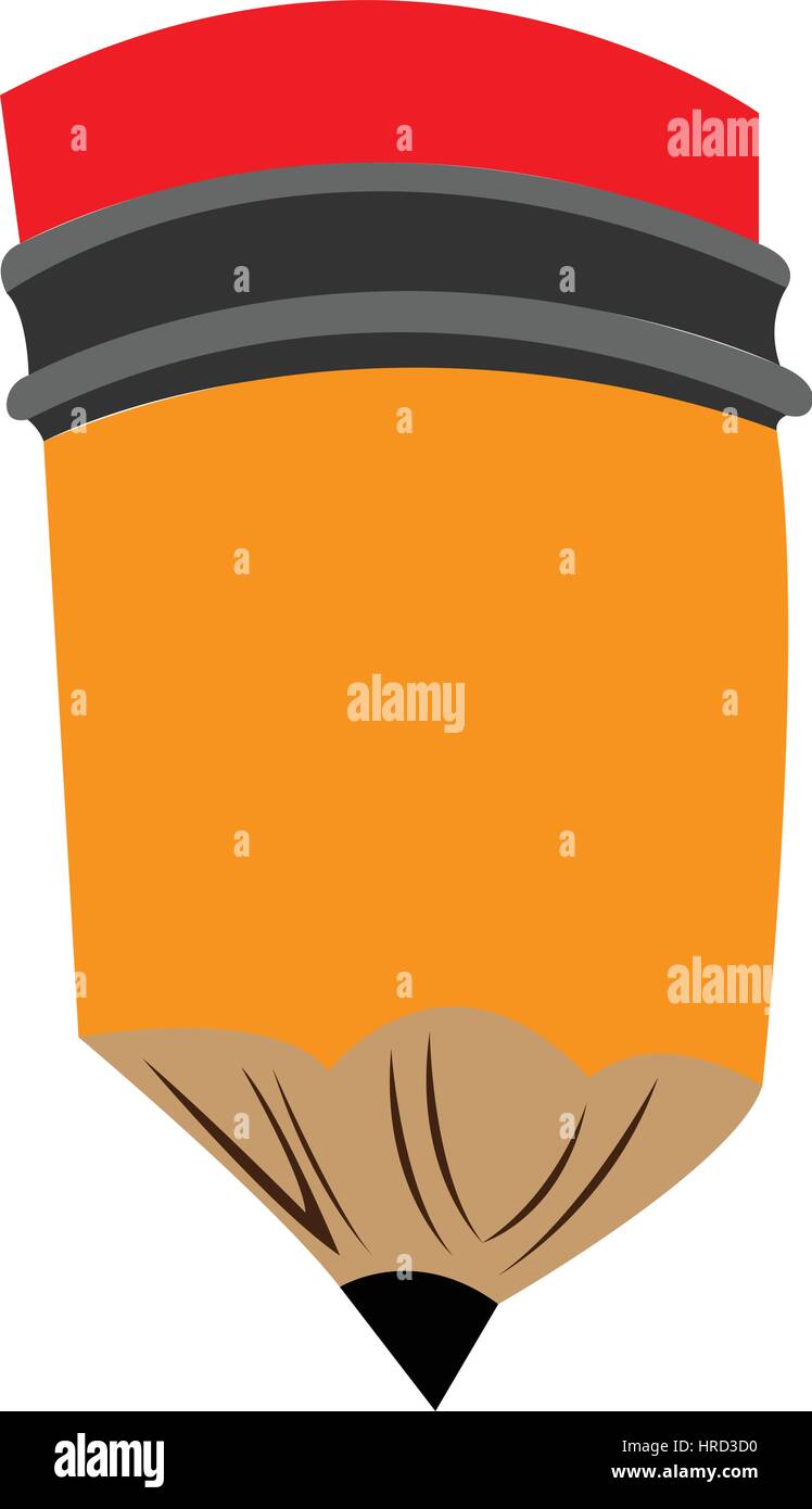 Crayon de bois microscope Banque d'images vectorielles - Alamy