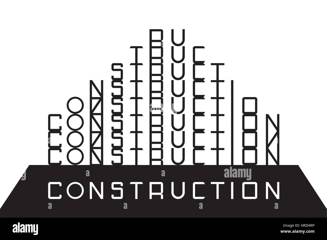 Constructions scéniques Banque d'images vectorielles - Alamy