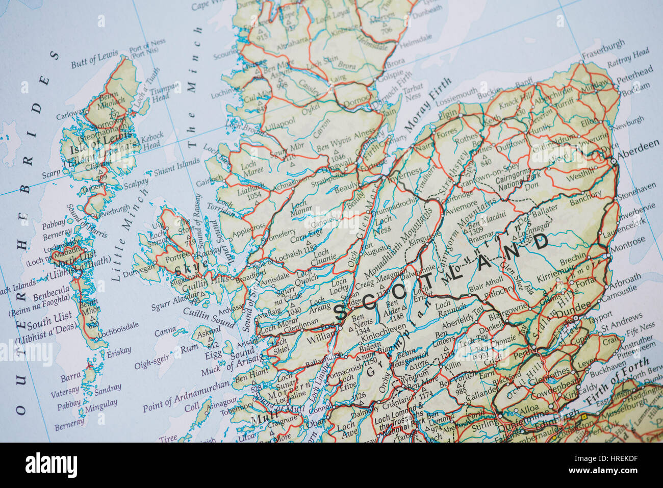 Carte De L Ecosse Banque d'image et photos - Page 7 - Alamy