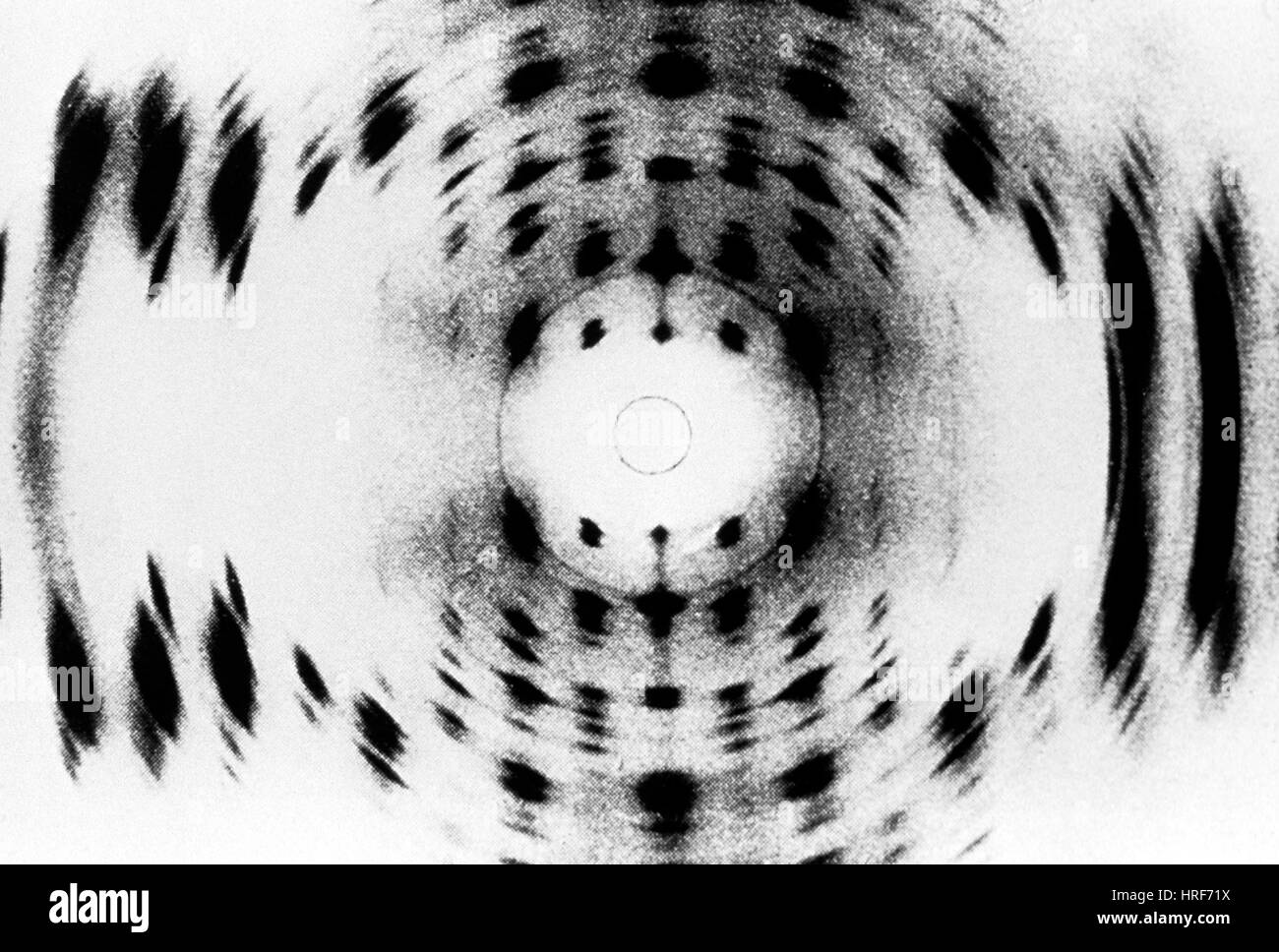 Diffraction des rayons x Banque d'images noir et blanc - Alamy