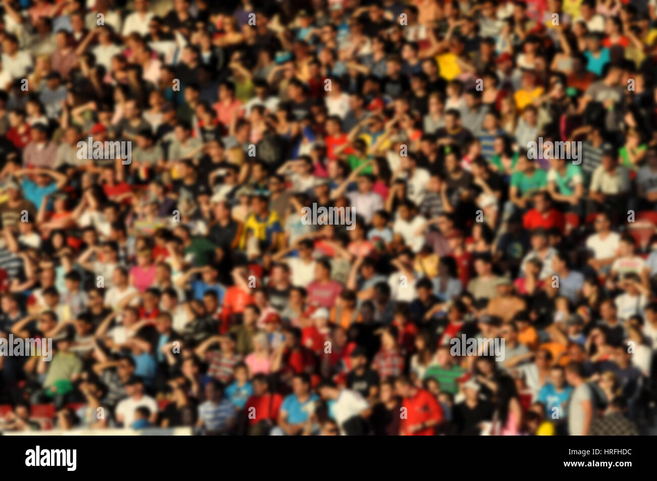 Spectateurs dans le stade Banque de photographies et d’images à haute ...