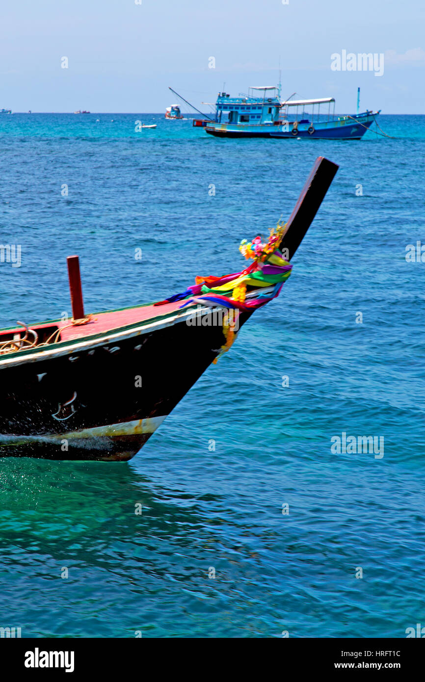 Pierre blue lagoon en thailande Kho Tao Bay résumé d'un plan d'eau de ...