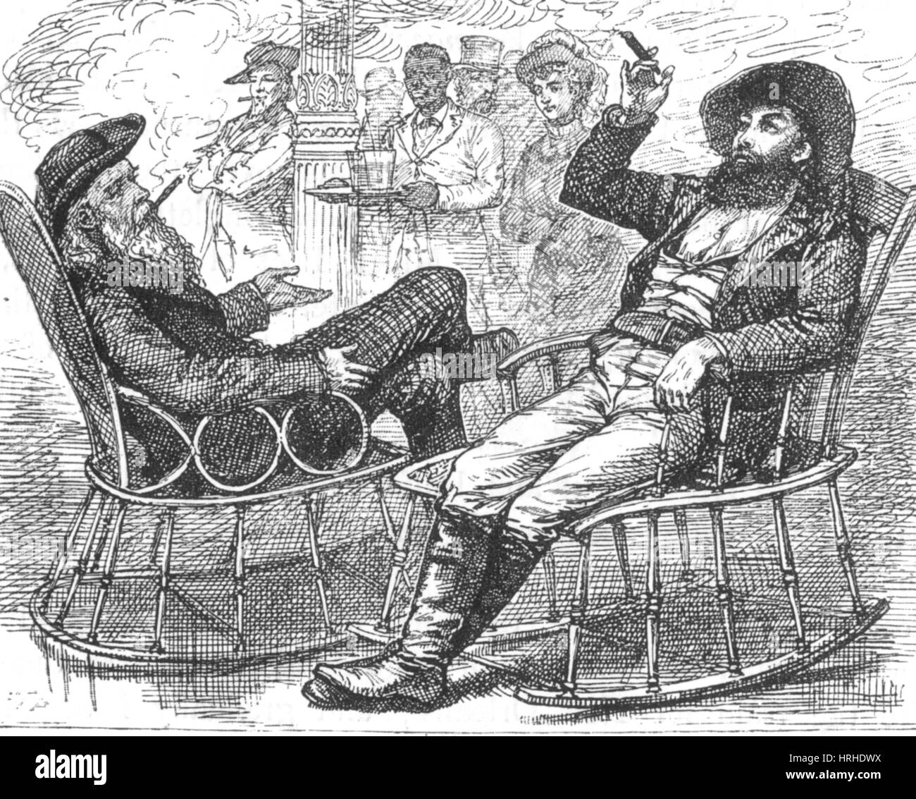 Kit carson et facture de buffle Banque d'images noir et blanc - Alamy