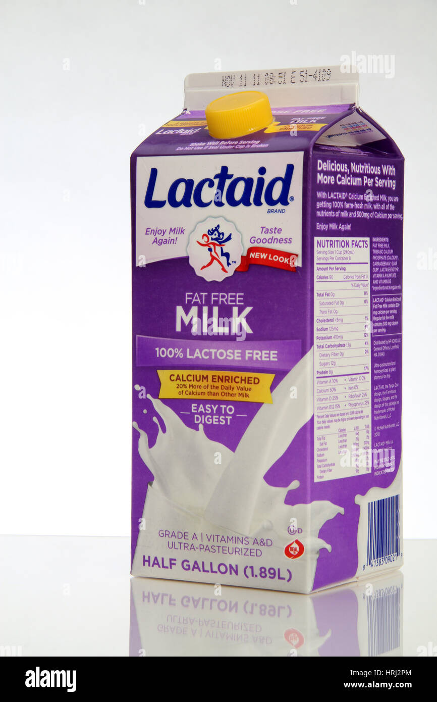 Lactaid milk Banque de photographies et d’images à haute résolution - Alamy