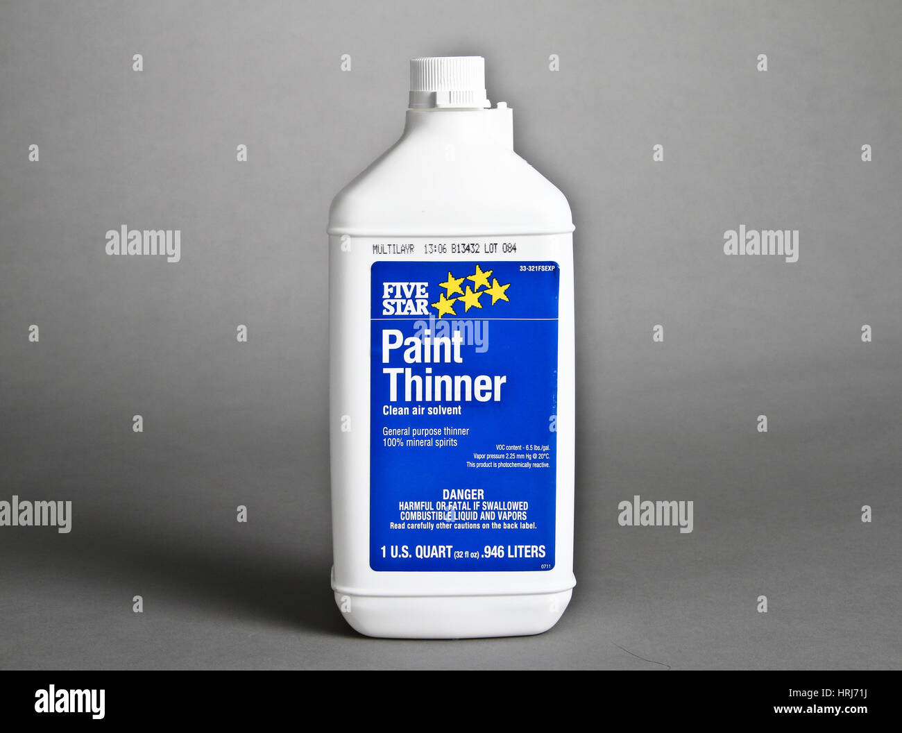 Diluant à peinture Banque de photographies et d’images à haute ...