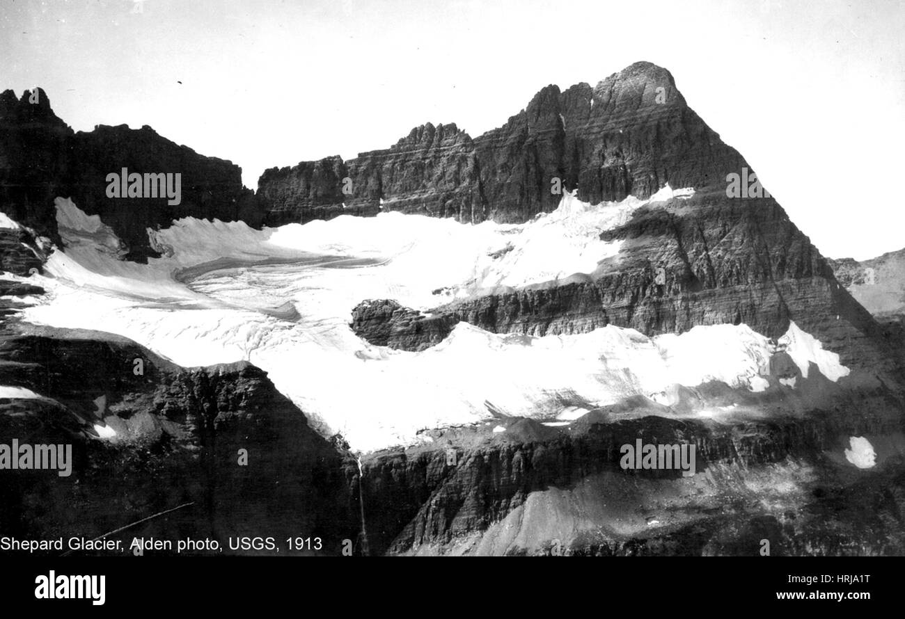 Shepard glacier Banque de photographies et d’images à haute résolution ...