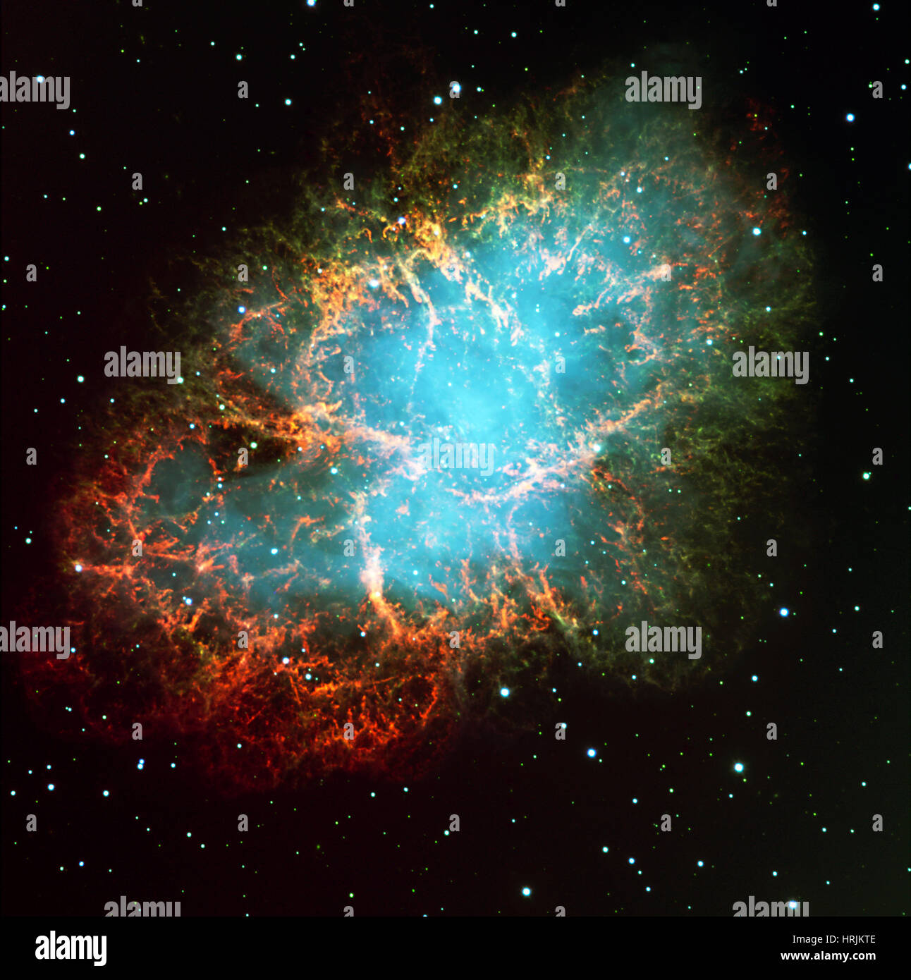 Nébuleuse du Crabe, M1, NGC 1952, un taureau Photo Stock - Alamy