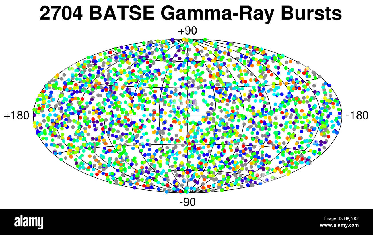 Carte des rayons gamma Banque de photographies et d’images à haute ...