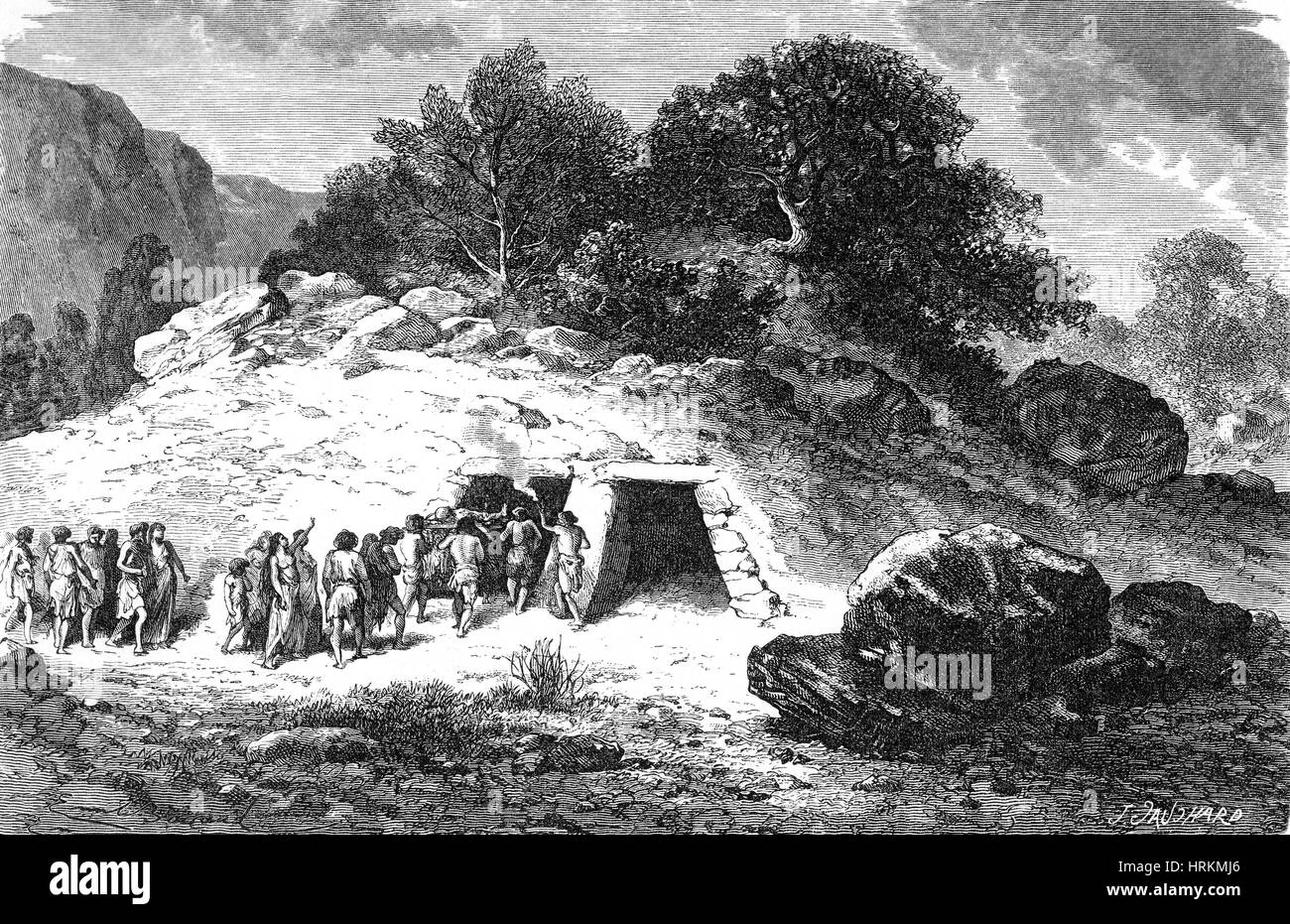 Tumulus drawing Banque de photographies et d’images à haute résolution ...