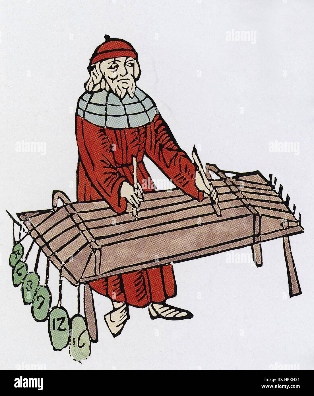 Pythagore 6ème siècle avant jc philosophe et mathématicien grec Banque ...