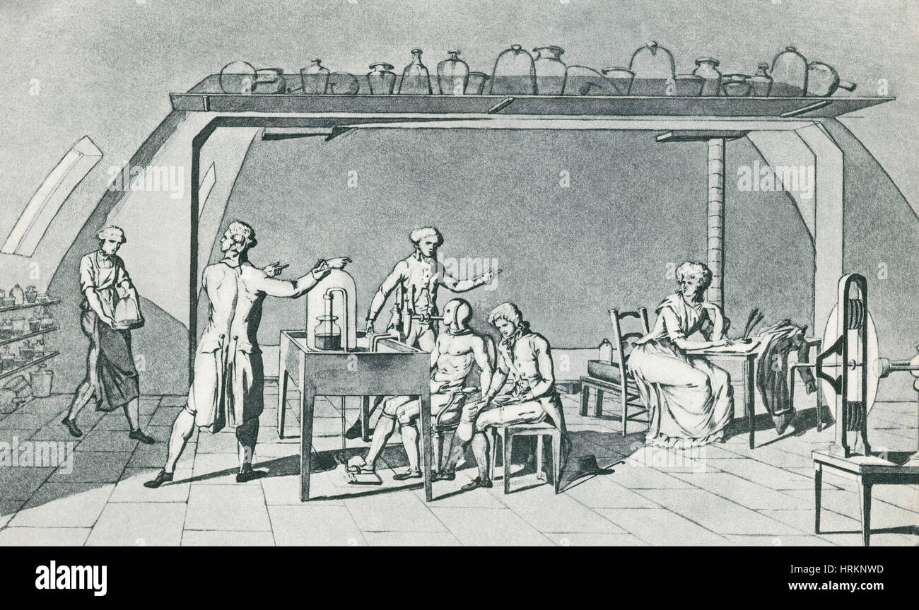 Antoine lavoisier experiment Banque de photographies et d’images à ...