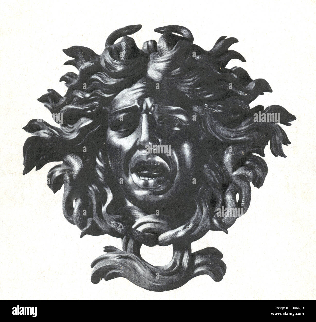 Meduse mythologie Banque d'images détourées - Alamy