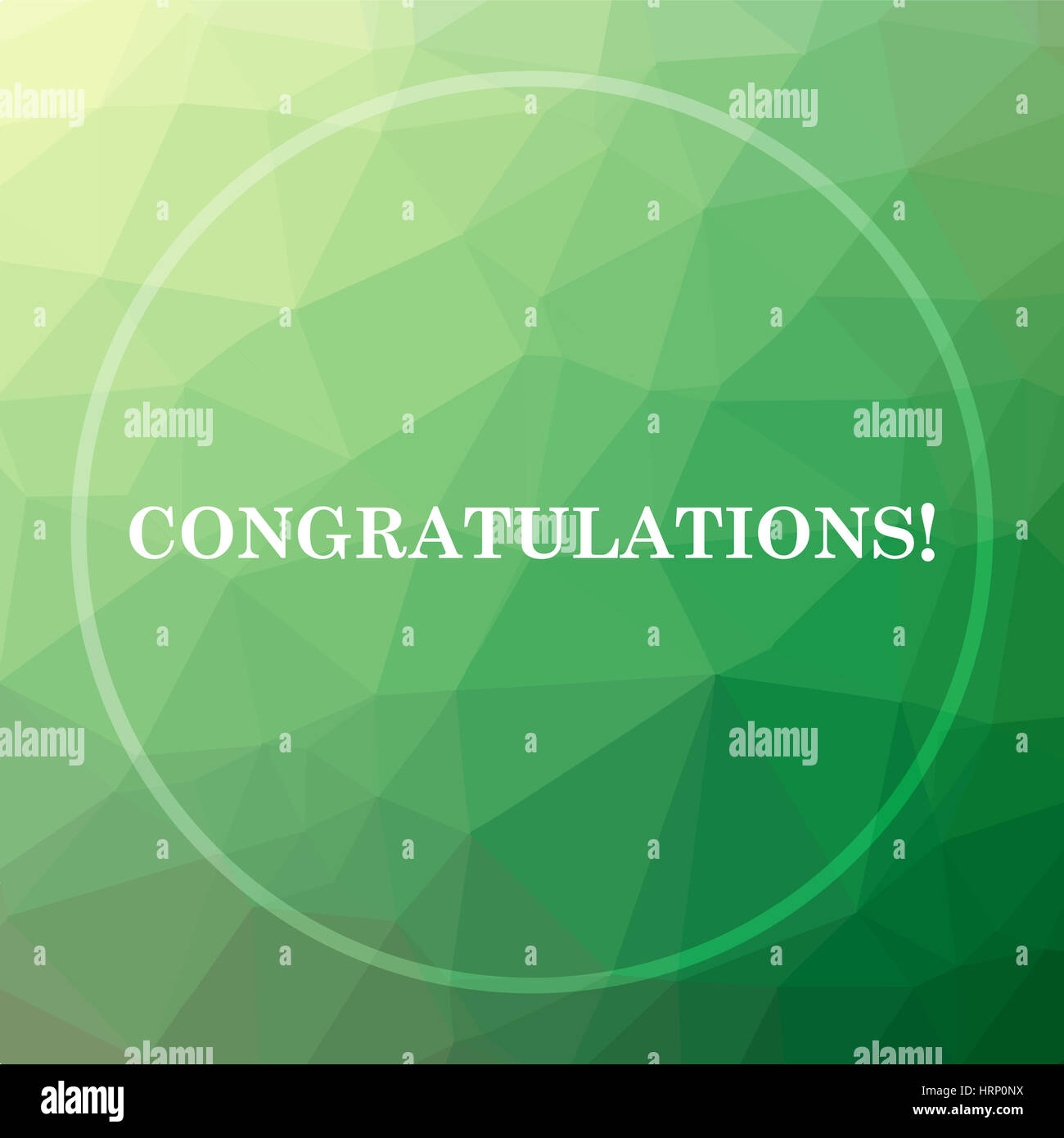 Félicitations icône. Félicitations sur le bouton site web green low ...