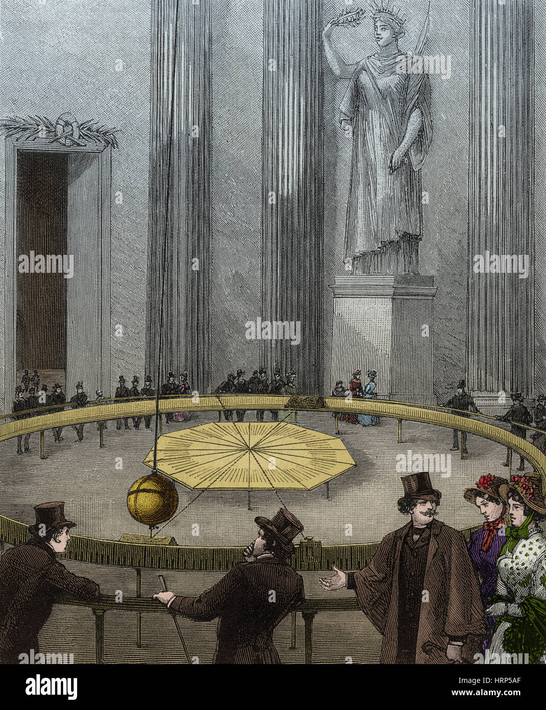 Pendule foucault au panthéon de paris Banque de photographies et d ...