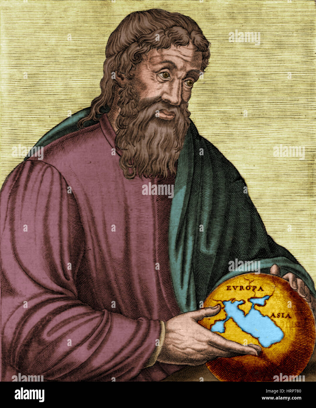 Strabon, historien de la Grèce antique Photo Stock - Alamy