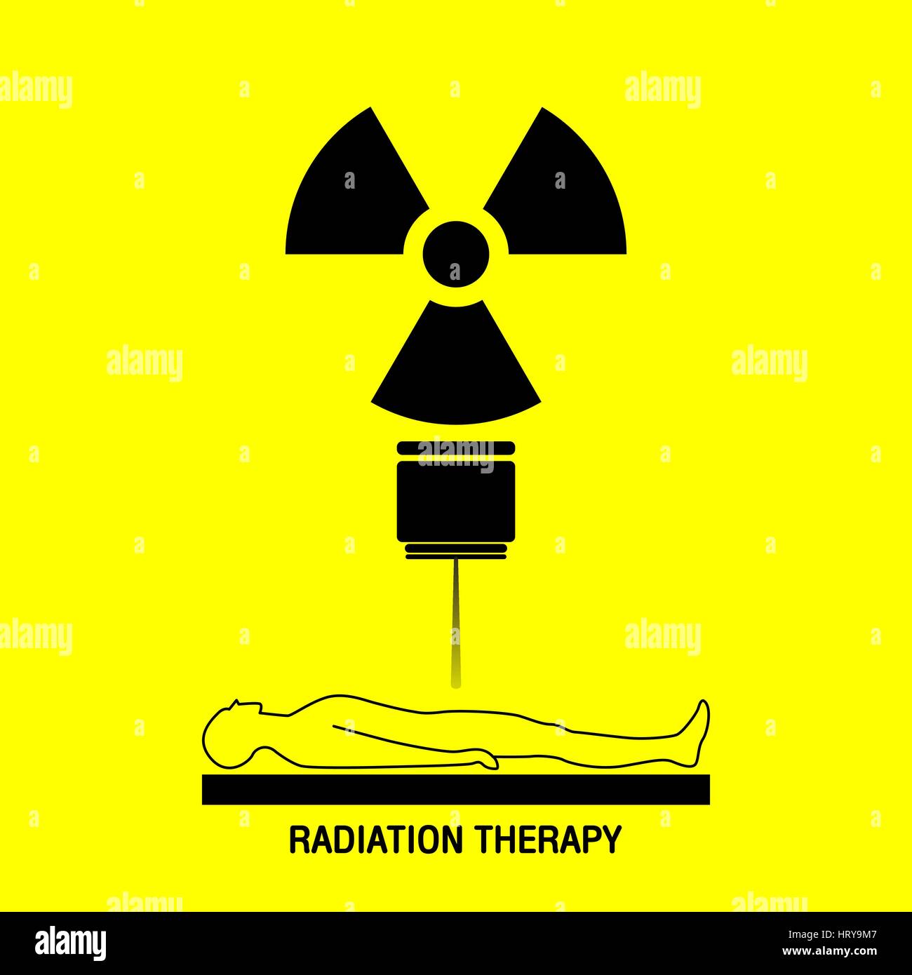 Radiotherapy machine Banque d'images vectorielles - Alamy