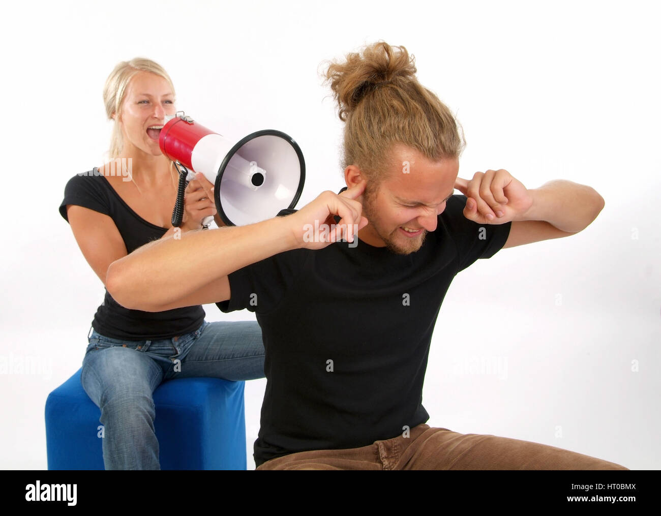 Symbolique pour la querelle conjugale Banque de photographies et d ...