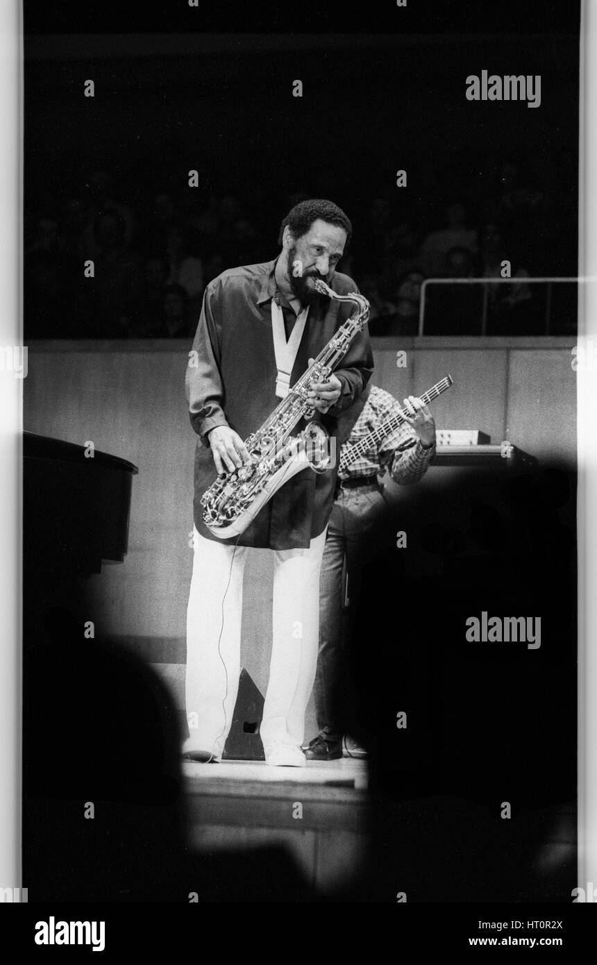Sonny Rollins, Fairfield Halls, Croydon, 1986. Artiste : Brian O'Connor ...