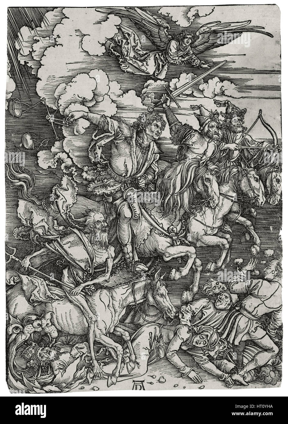 The four horsemen of the apocalypse Banque de photographies et d’images ...