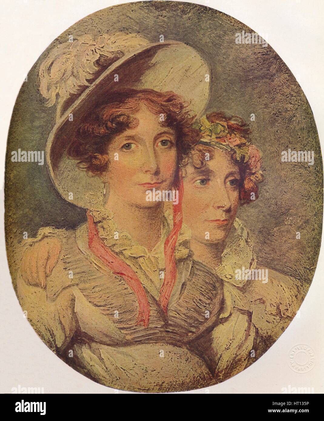 La princesse Amelia de Brunswick et sa fille, la Princesse Charlotte ... La princesse Amelia de Brunswick et sa fille, la Princesse Charlotte ...