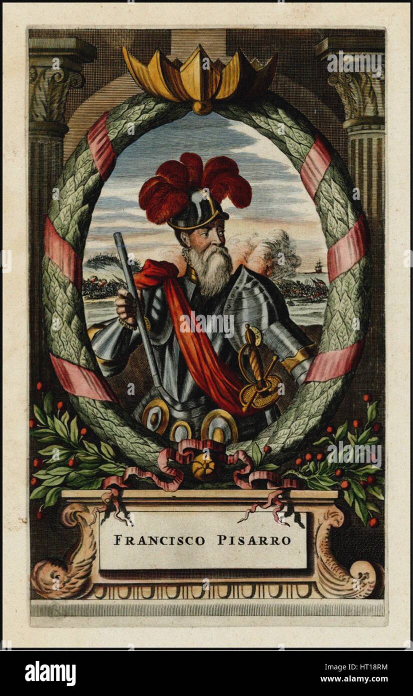Francisco pizarro conquistador portrait Banque de photographies et d ...