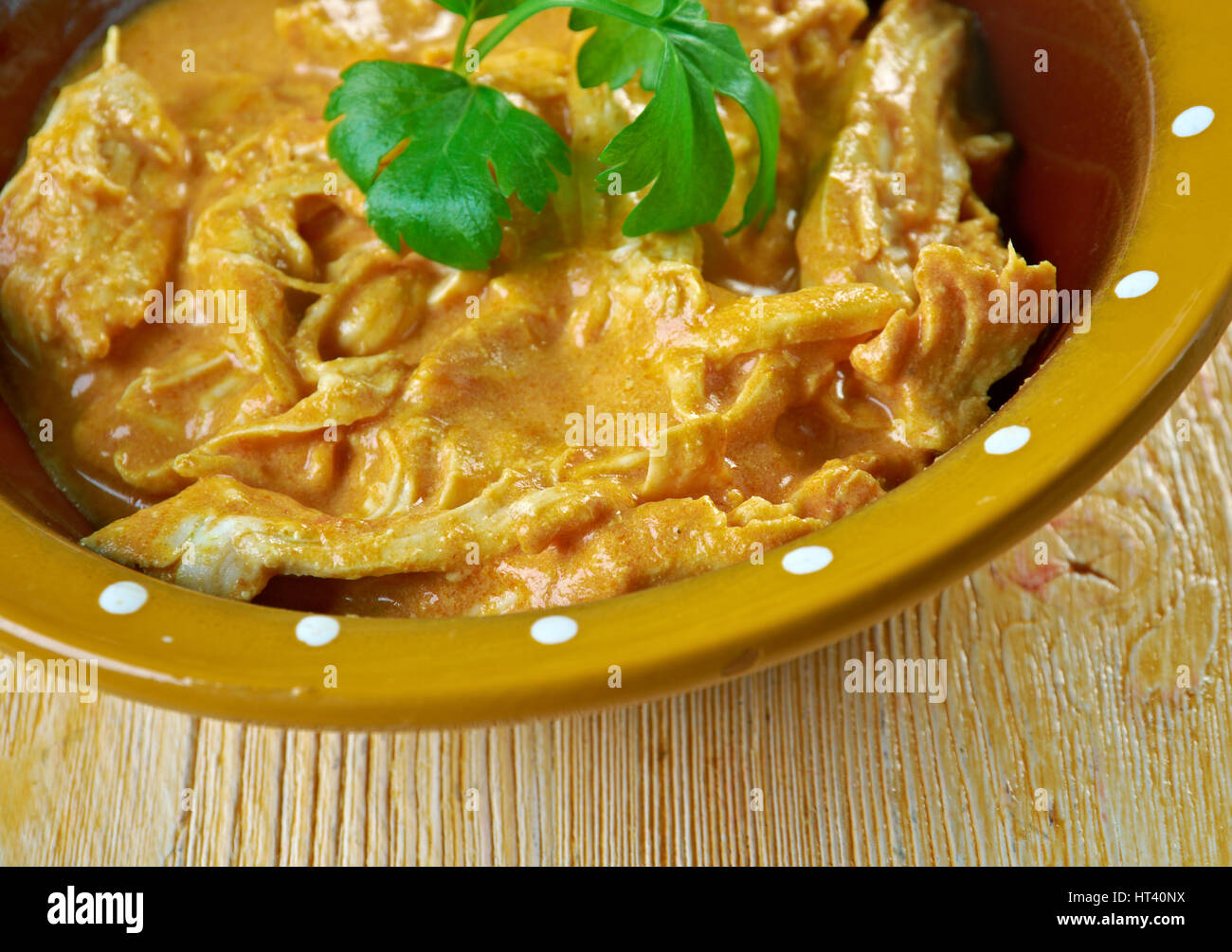 Chicken moambe stew Banque de photographies et d’images à haute ...