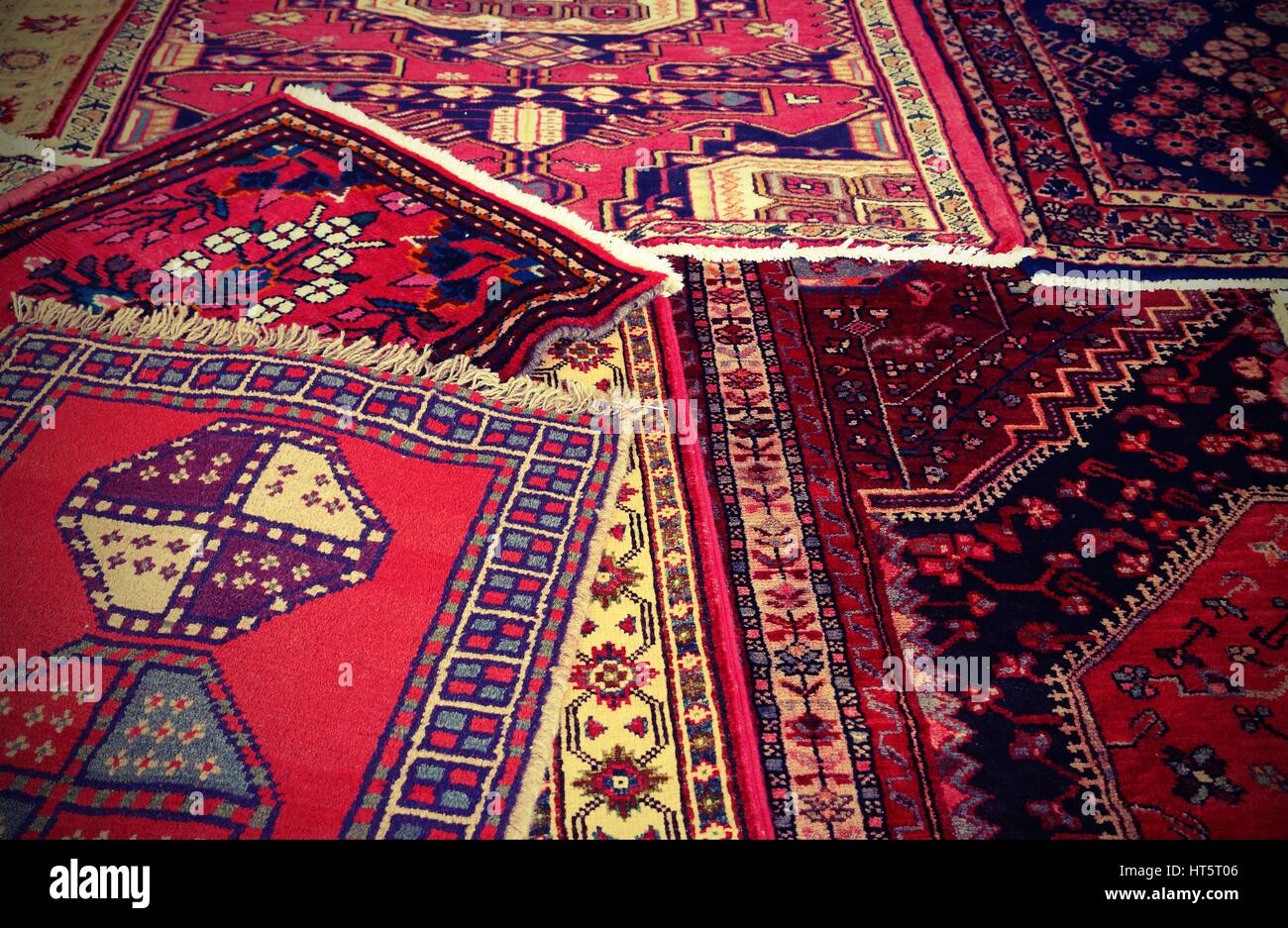 Arab carpet texture background Banque de photographies et d’images à ...