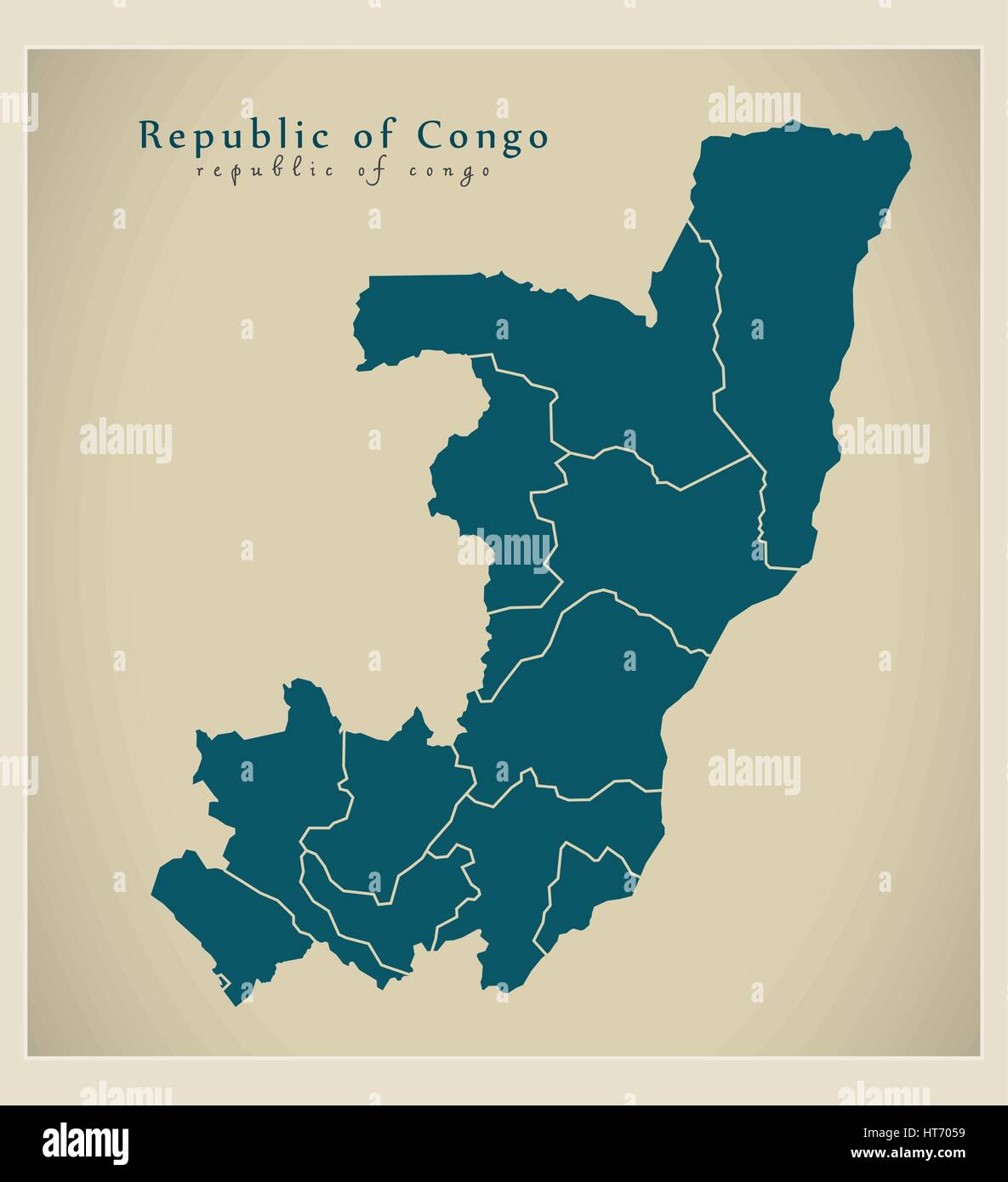 Congo brazzaville carte Banque de photographies et d’images à haute ...