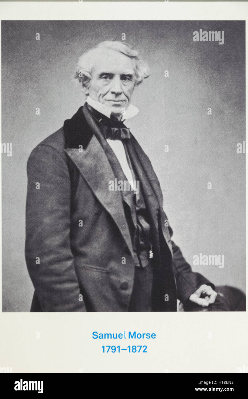 Portrait de samuel morse Banque de photographies et d’images à haute ...