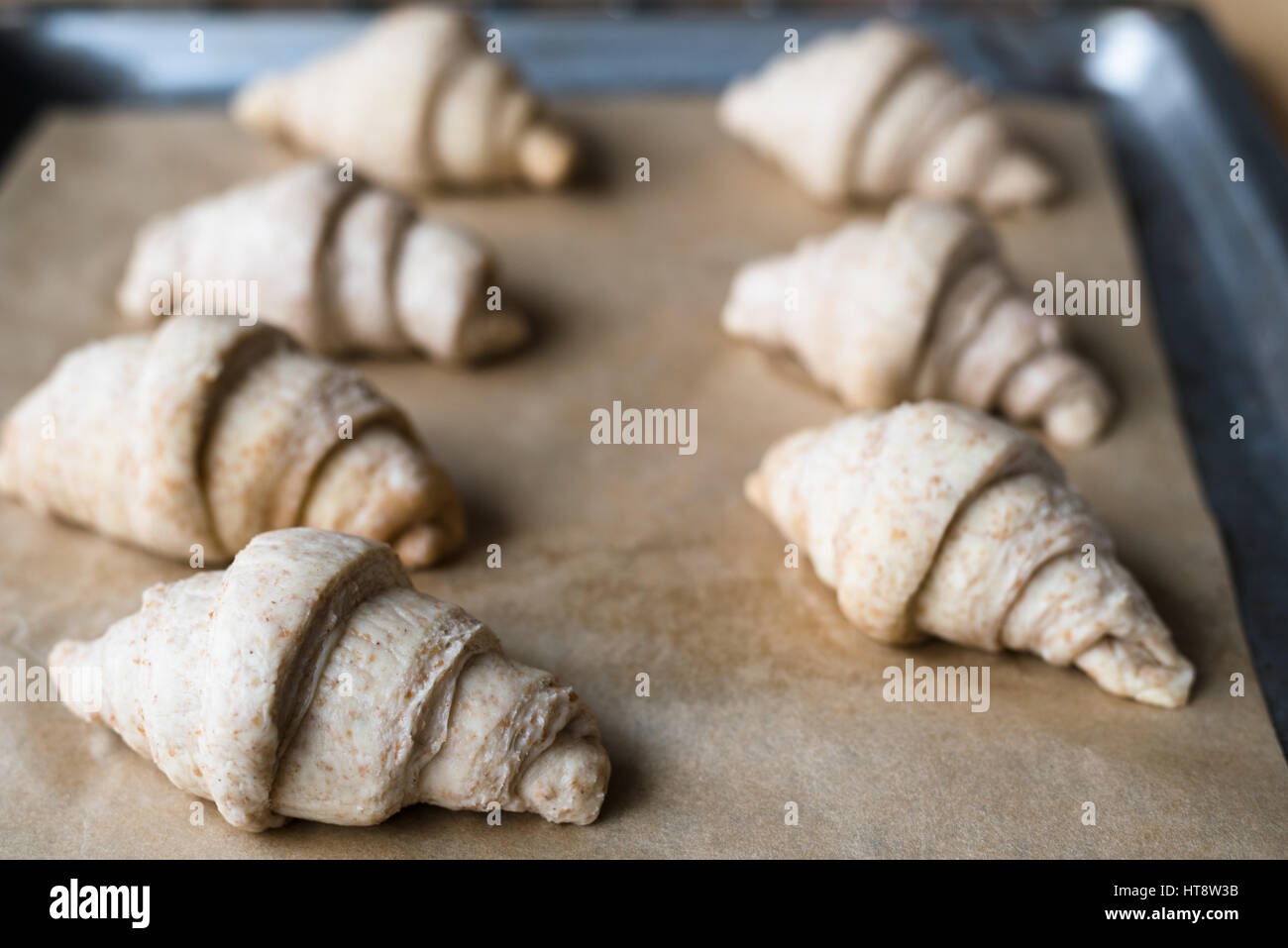 Oven croissants croissant Banque de photographies et d’images à haute résolution - Alamy