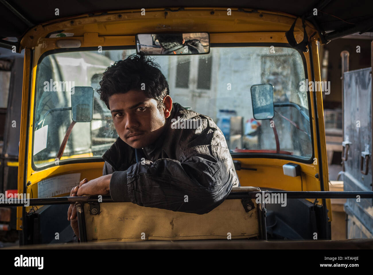 Driver auto rickshaws Banque de photographies et d’images à haute ...