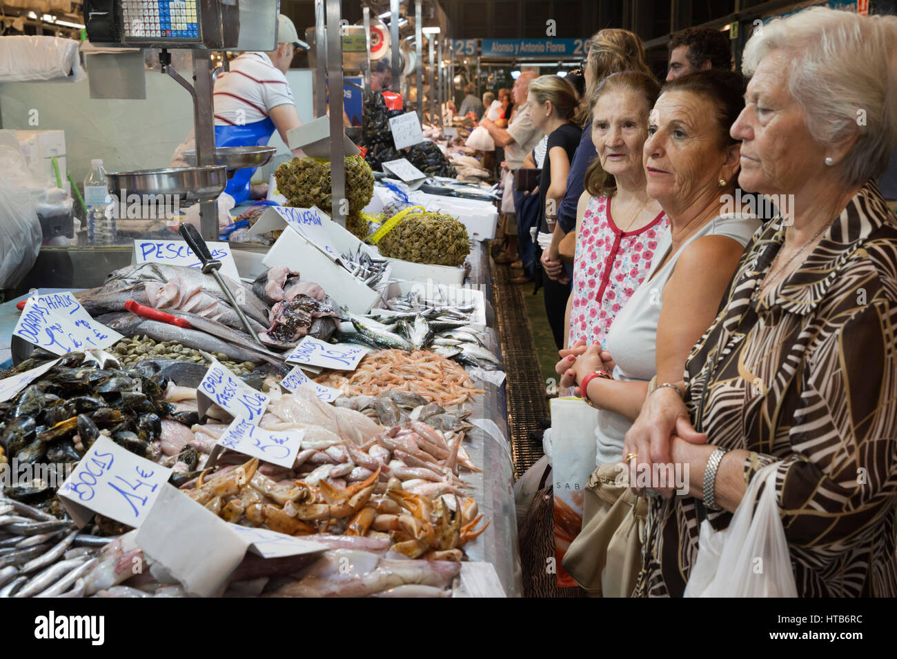 Marché aux poissons espagnol Banque de photographies et d’images à ...